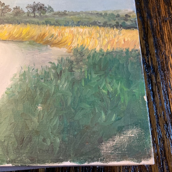 Wall Decor | Acrylic Cottage Cotswold Painting Landscape Cute | Poshmark